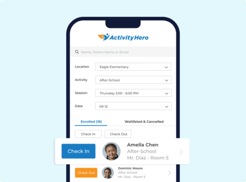 Out-of-School Time Programs - ActivityHero For Schools